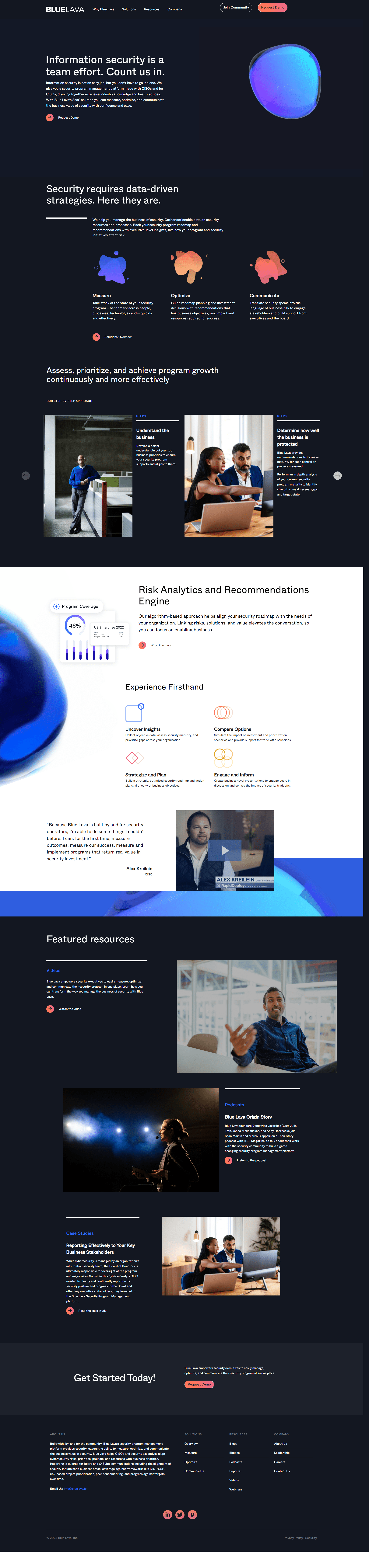 InspoSec features Bluelava